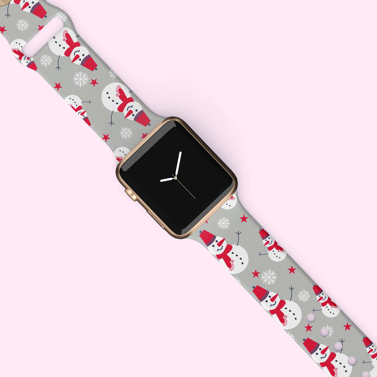 Snowman Watch Band – Tiffani Link Designs